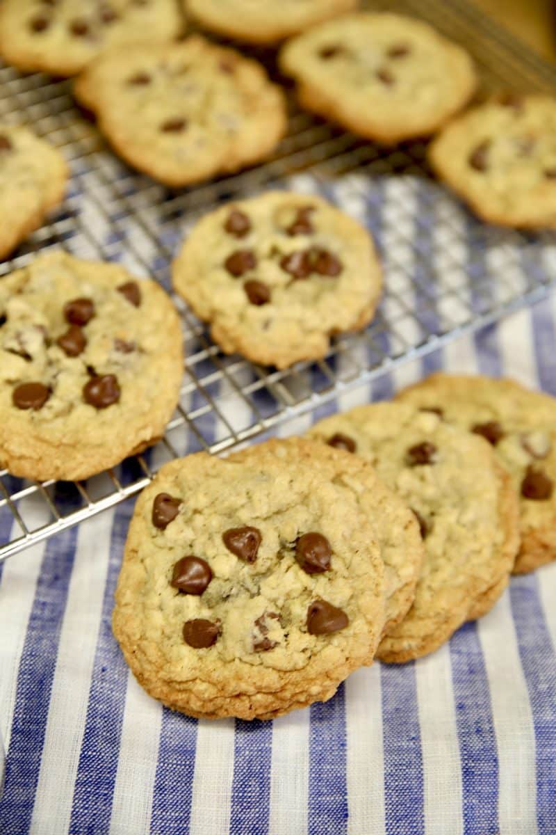 Chocolate Chip Coconut Cookies - Miss in the Kitchen