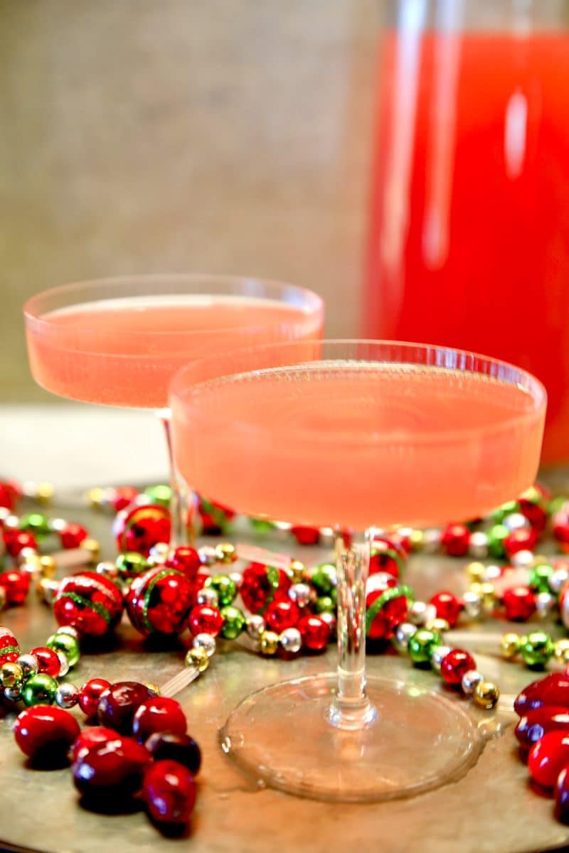 Cosmopolitan Party Punch - Miss in the Kitchen