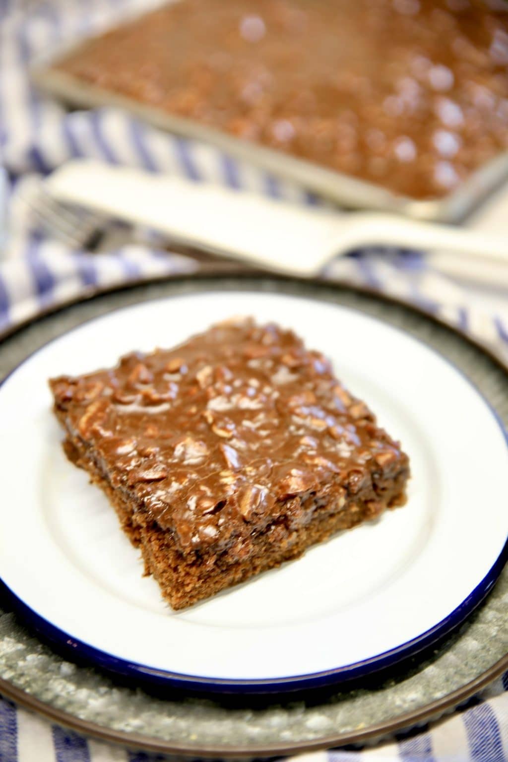 BEST Texas Sheet Cake Recipe (with pecan icing) Miss in the Kitchen