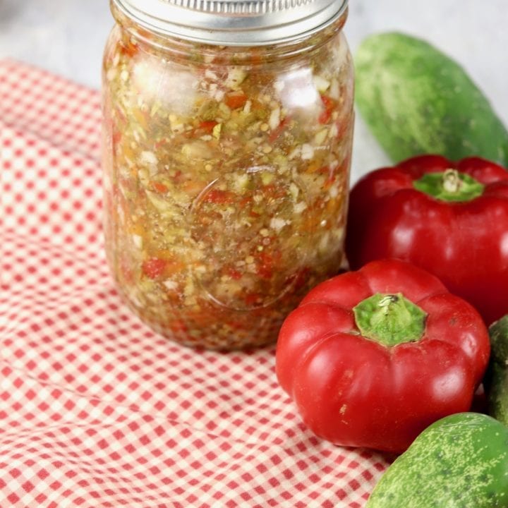 Sweet Pickle Relish (Easy Canning Recipe) - Miss in the Kitchen