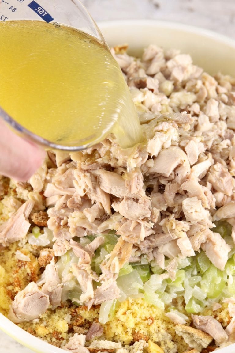 Southern Chicken and Dressing - Miss in the Kitchen