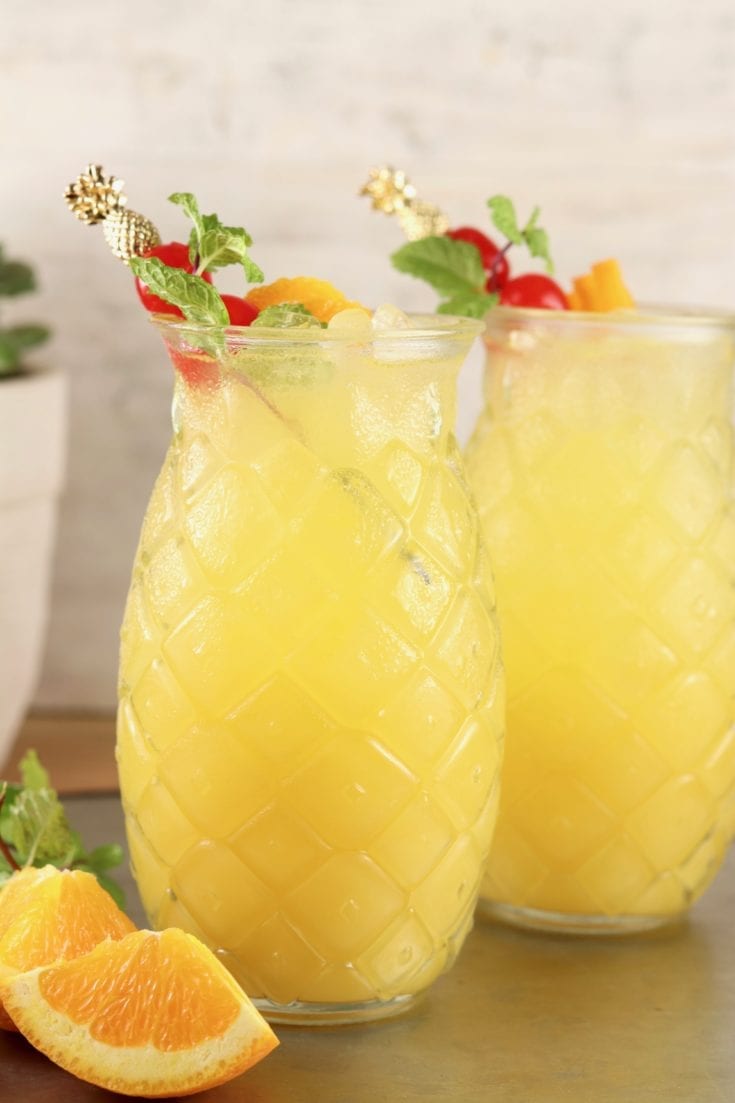 Pineapple Screwdriver {Aloha Cocktail} - Miss in the Kitchen