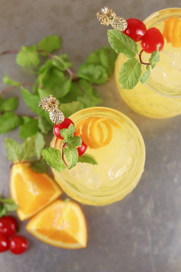 Pineapple Screwdriver {Aloha Cocktail} - Miss in the Kitchen