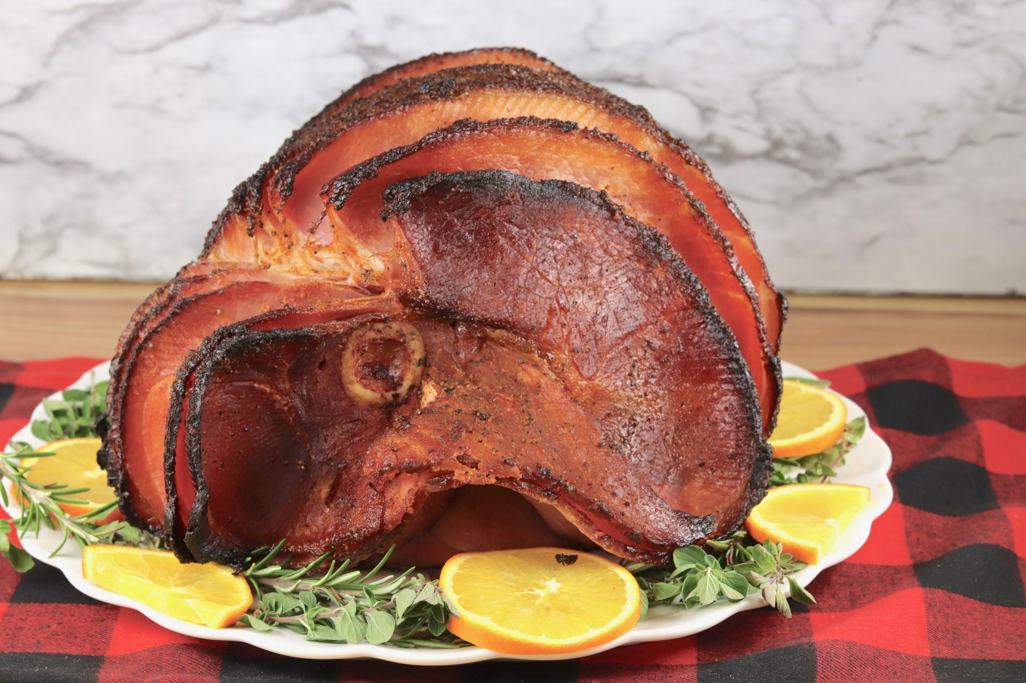 Maple Glazed Ham {Holiday Recipe} - Miss in the Kitchen