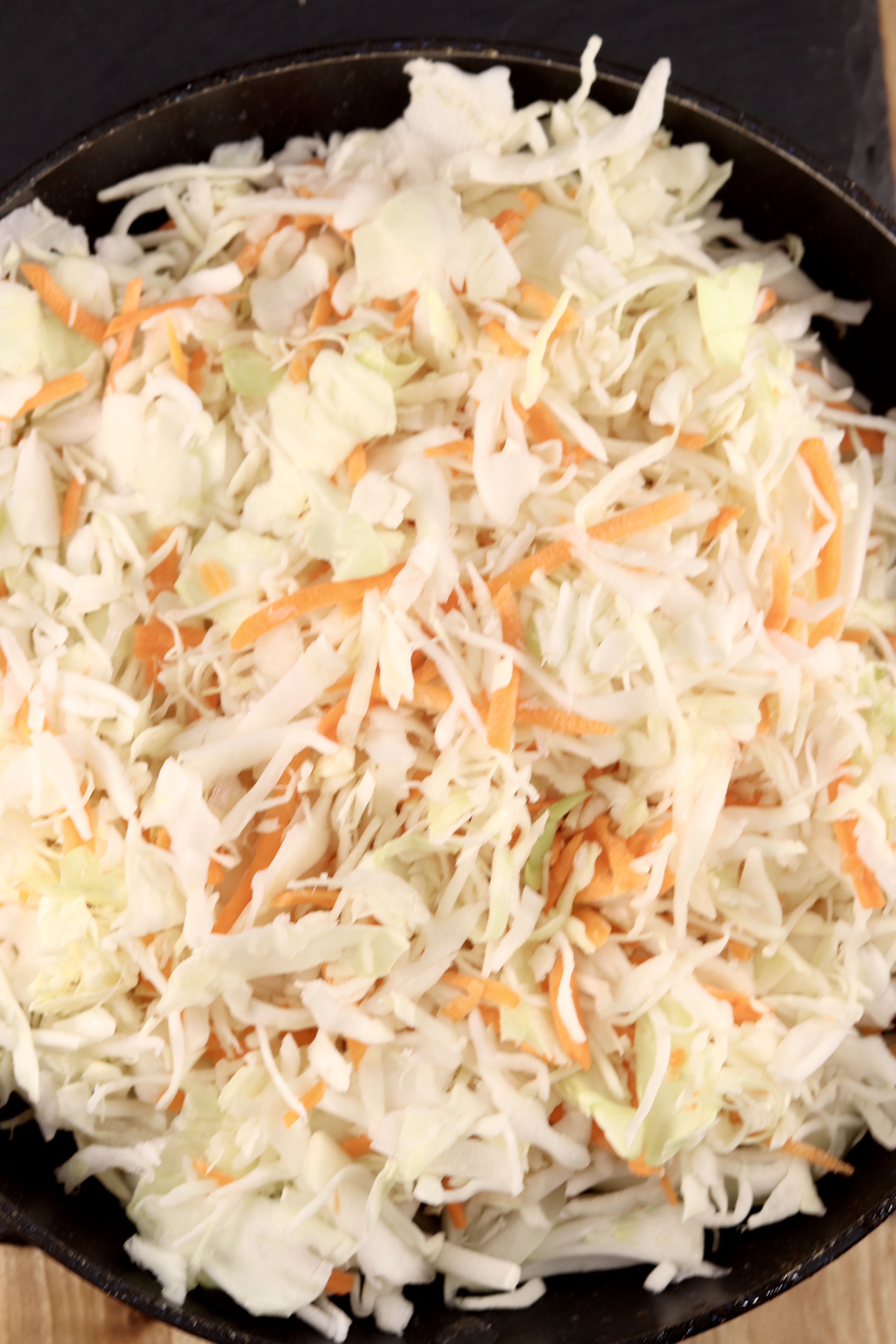 Fried Cabbage {with Bacon & Onion} - Miss in the Kitchen