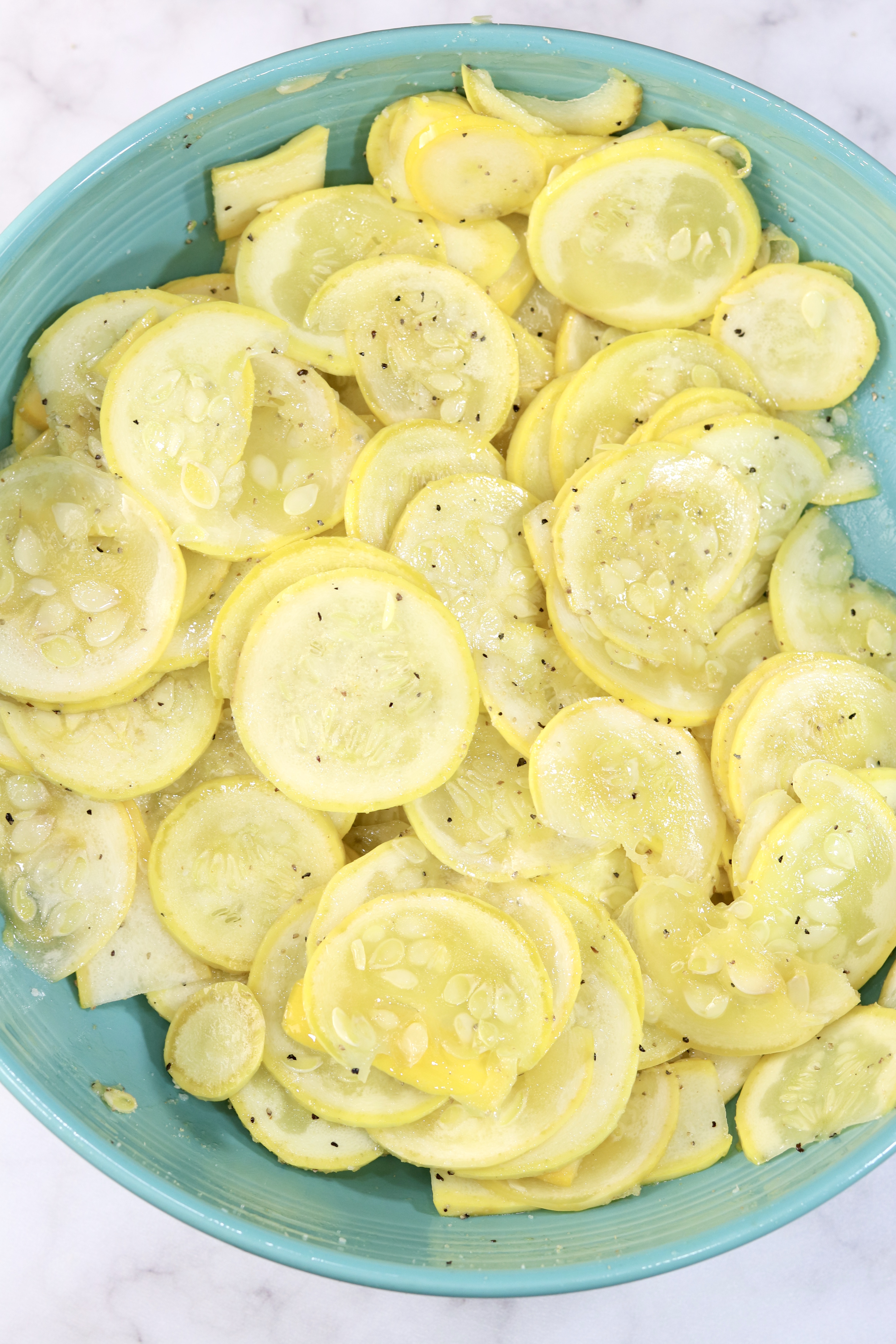 Parmesan Squash {Low-Carb} - Miss in the Kitchen