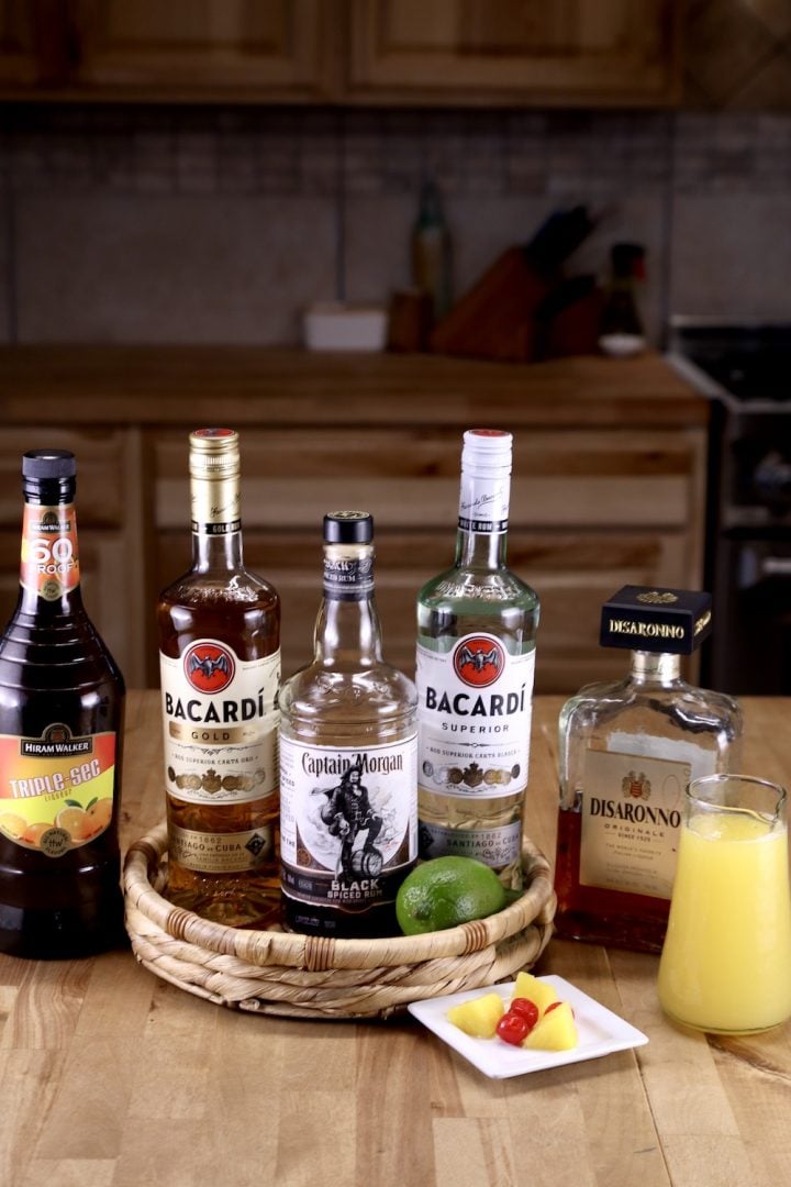 Pineapple Mai Tai Cocktail Recipe - Miss in the Kitchen