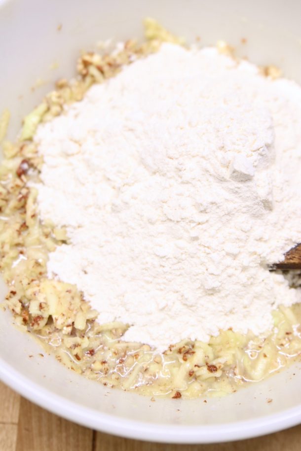Apple Bread {With Cream Cheese Drizzle} - Miss in the Kitchen