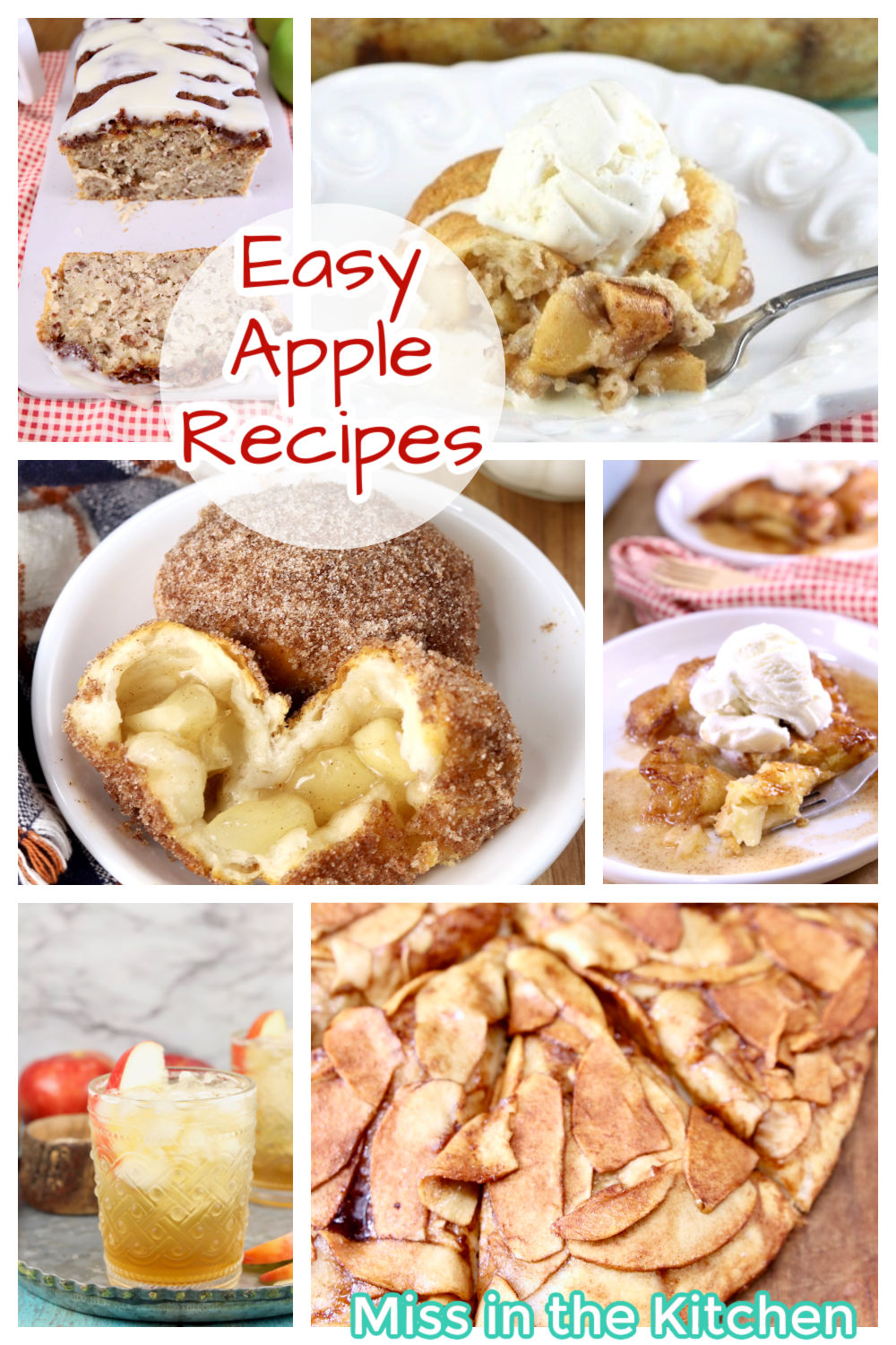 Easy Apple Recipes - Miss in the Kitchen