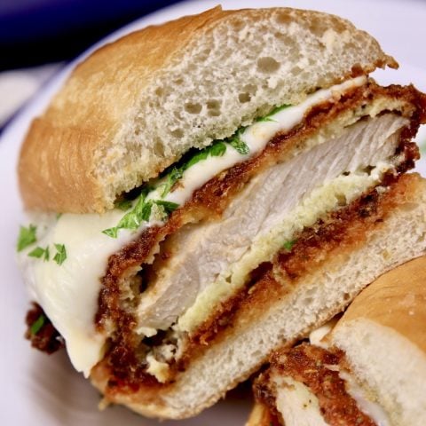 BEST Chicken Parm Sandwiches (Easy Recipe) - Miss in the Kitchen