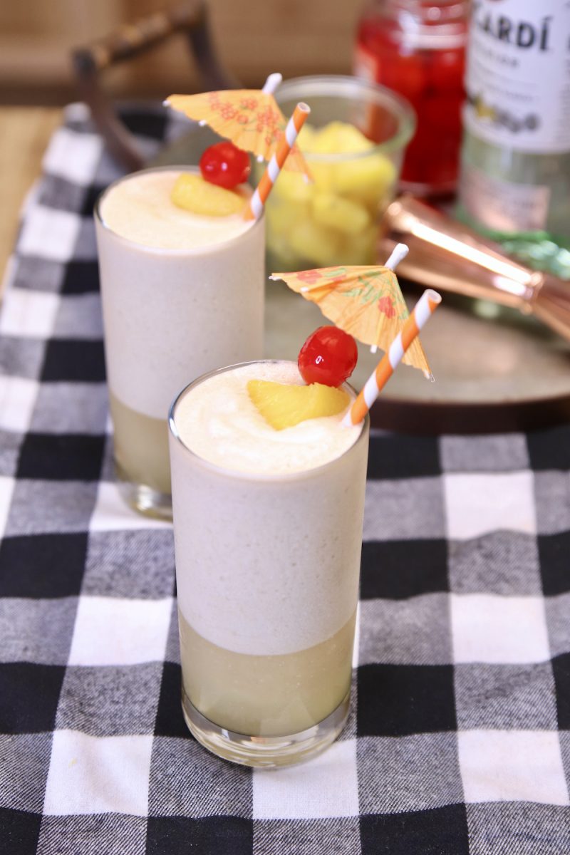 Rocket Fuel Cocktail {Frozen Rum Cocktail} - Miss in the Kitchen