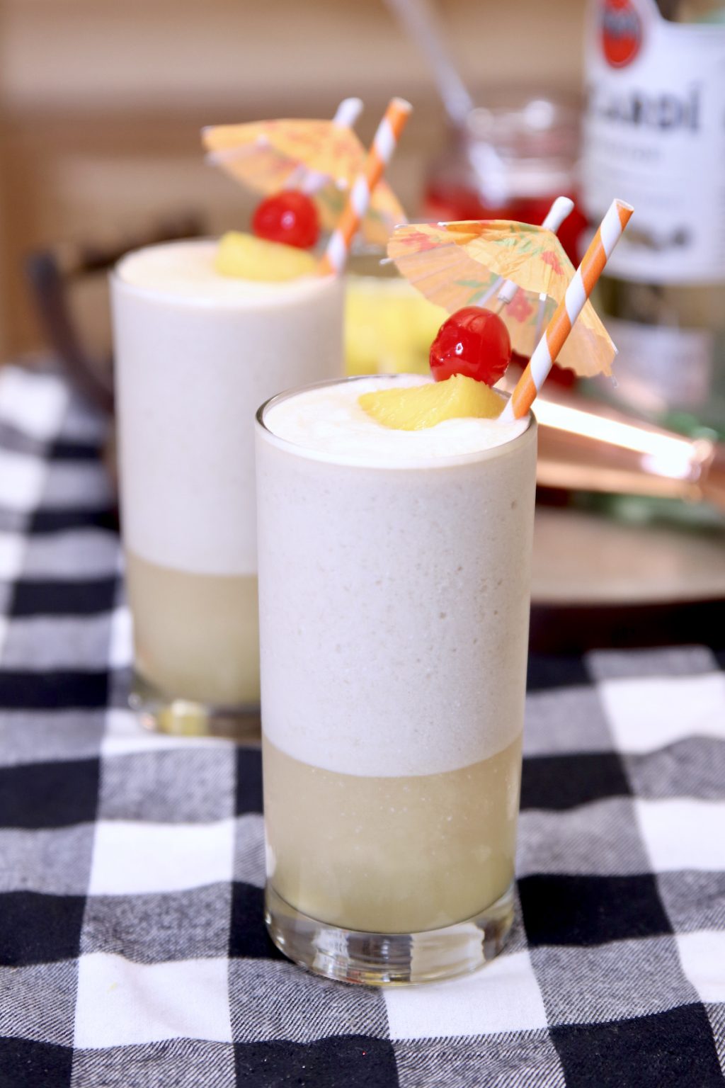 Rocket Fuel Cocktail {Frozen Rum Cocktail} - Miss in the Kitchen