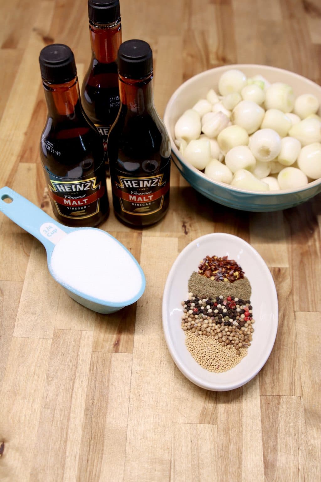 English Pickled Onions - Miss in the Kitchen