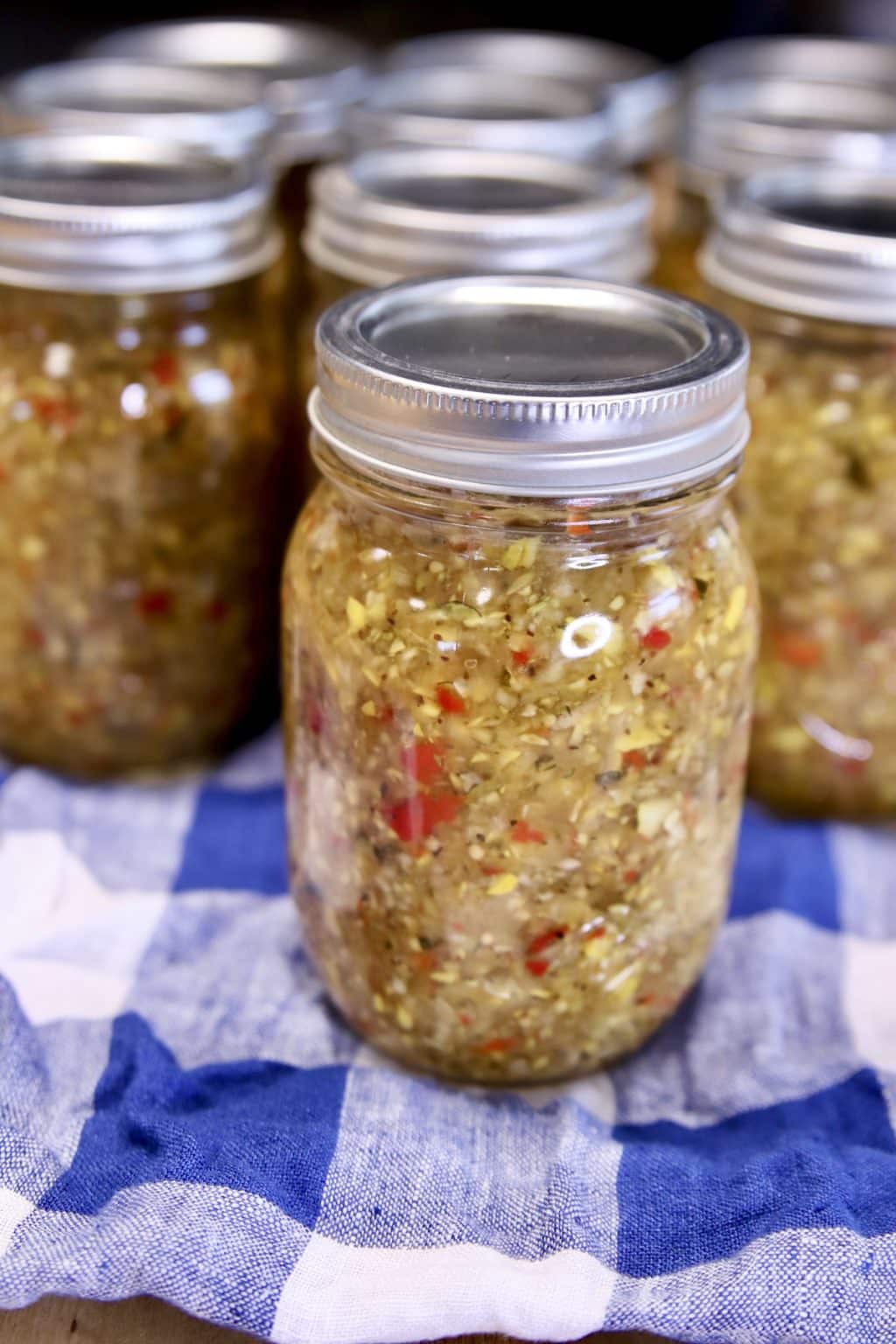 Squash Relish (Yellow Squash or Zucchini Relish) - Miss in the Kitchen