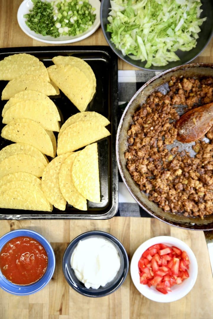 EASY Ground Beef Tacos Recipe - Miss in the Kitchen