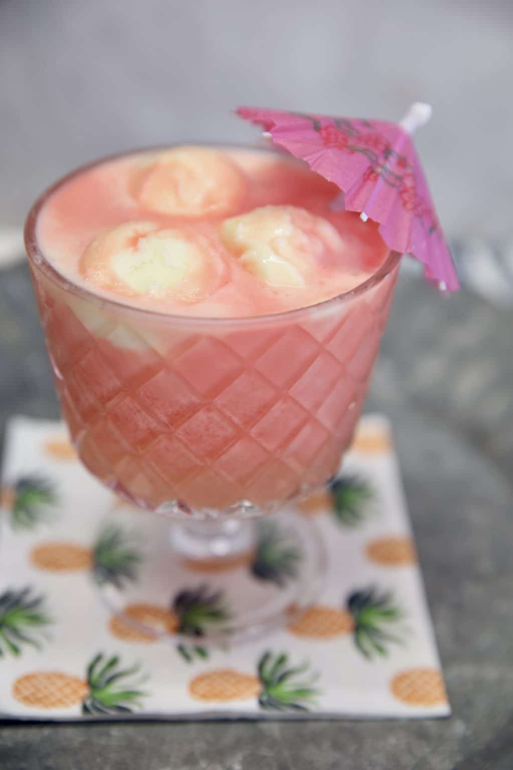 Sherbet Punch {Spiked & Kid Versions} - Miss in the Kitchen