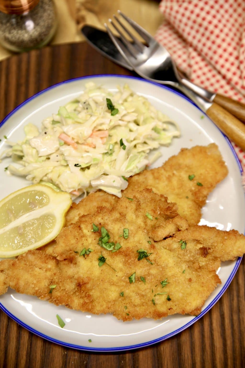 Pork Schnitzel - Miss in the Kitchen