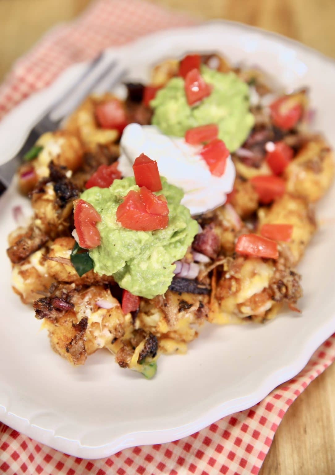 Totchos {Tater Tot Nachos} - Miss in the Kitchen