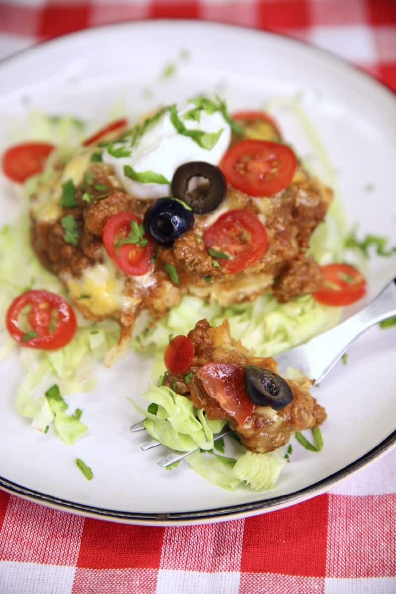 Burrito Bake (Easy Ground Beef Casserole Recipe + Video) - Miss in the ...