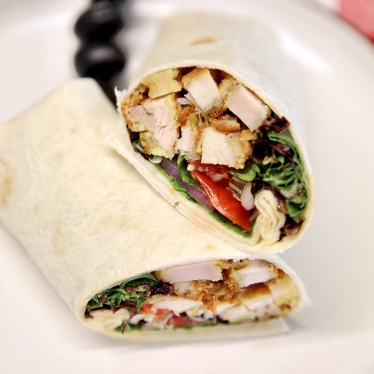 Chicken Parmesan Wraps - Miss in the Kitchen
