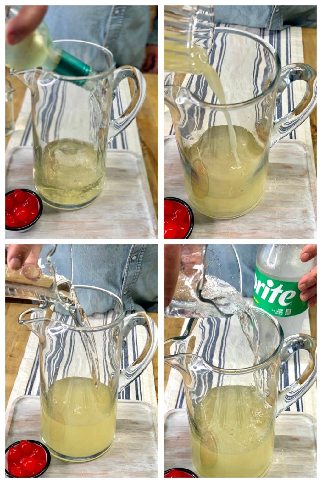 Cherry Limeade Moscato Punch - Miss in the Kitchen