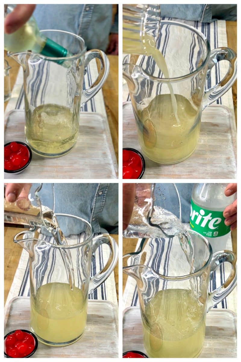 Cherry Limeade Moscato Punch - Miss in the Kitchen