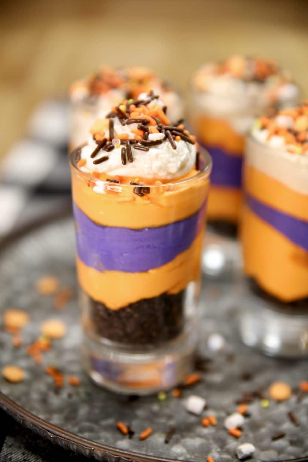 Halloween No Bake Cheesecake (with Video) - Miss in the Kitchen