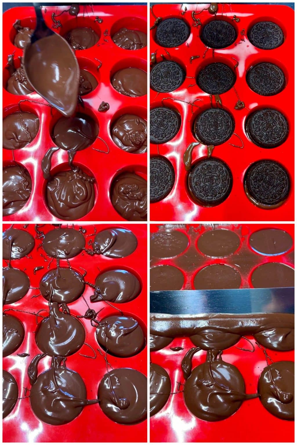 Chocolate Covered Oreos Recipe (Snowmen & Christmas Trees) - Miss in ...