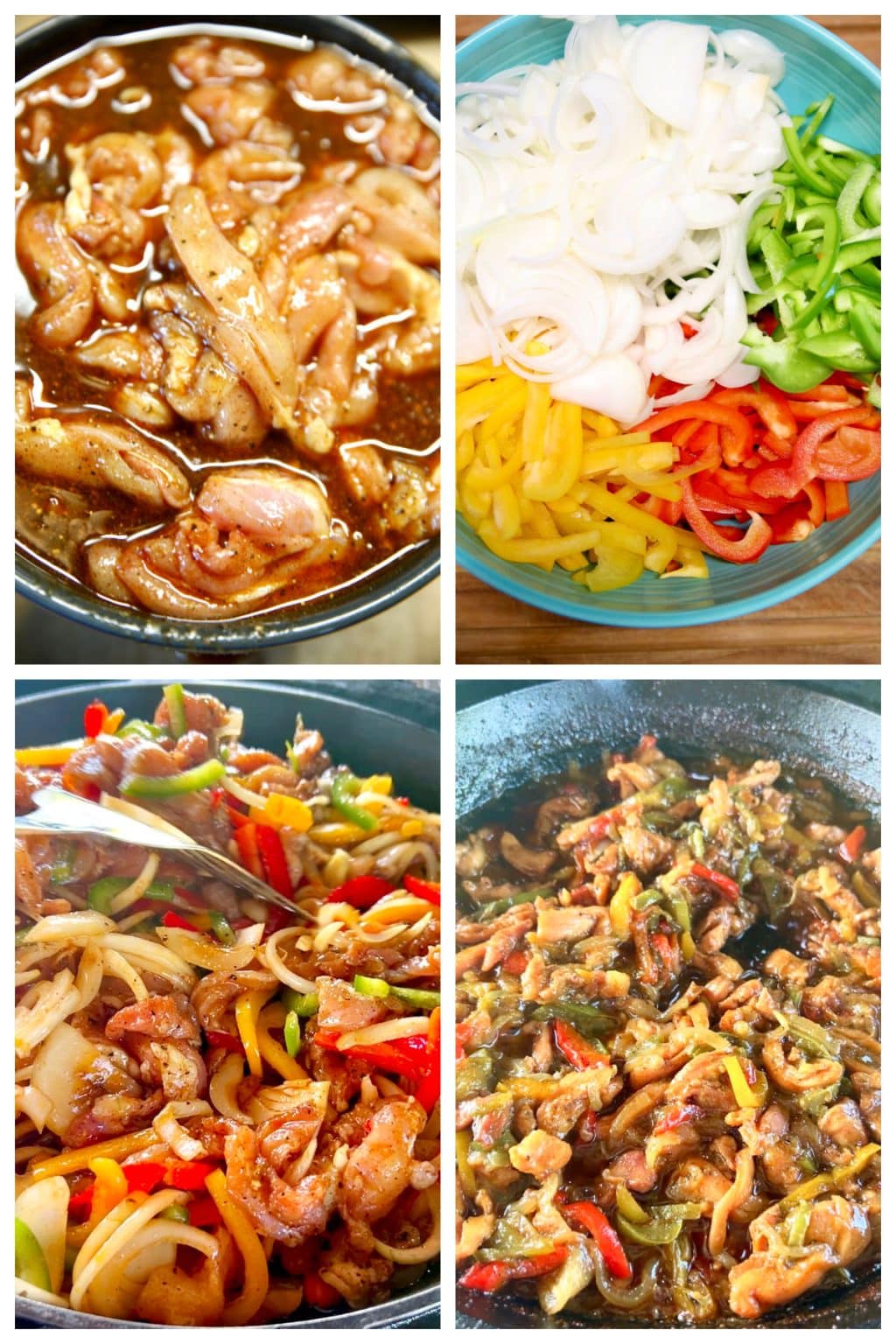 Chicken Fajita Sub Sandwiches - Miss in the Kitchen