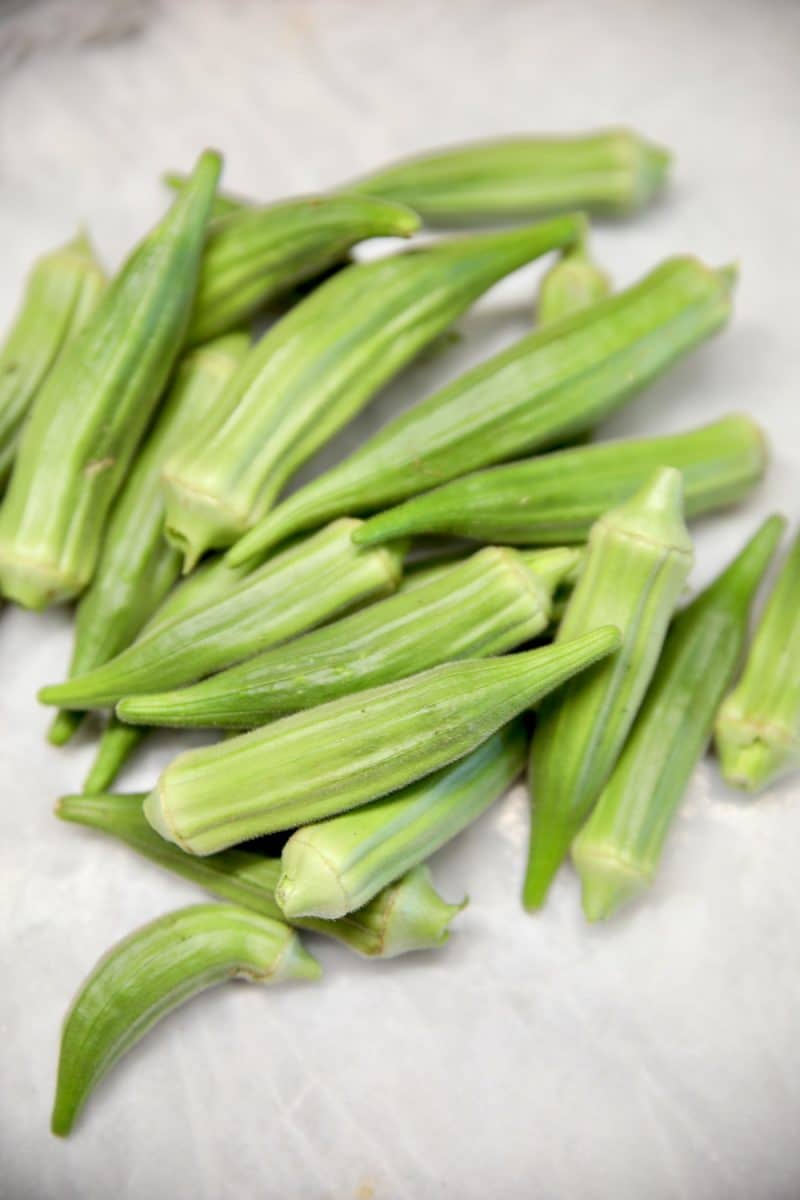 Crispy Okra Fritters Recipe - Miss in the Kitchen