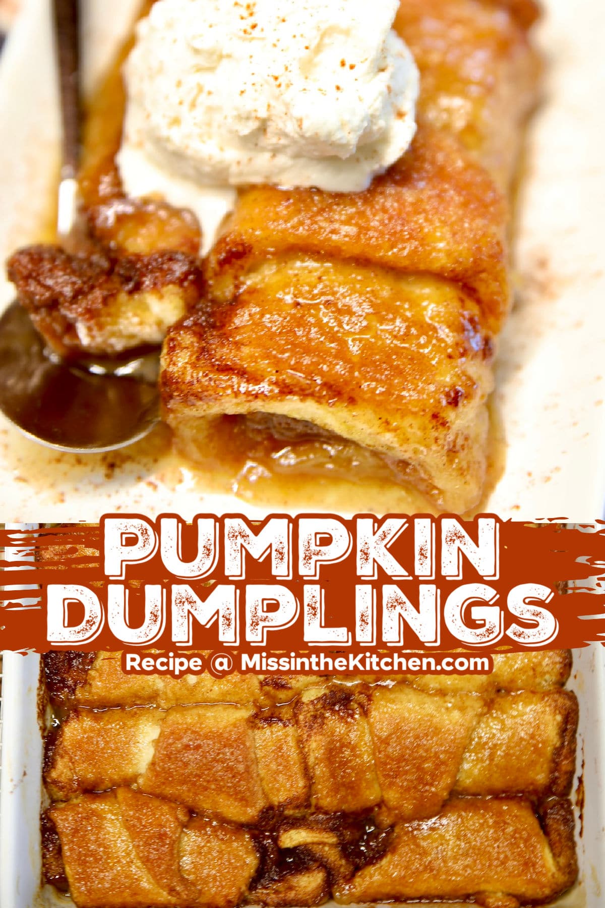 Pumpkin Dumplings (with Crescent Rolls) - Miss in the Kitchen
