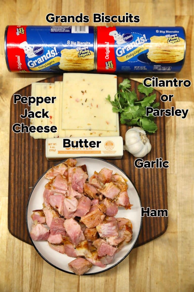 Ham and Cheese Stuffed Biscuits (Easy Recipe with Leftove Ham) - Miss ...