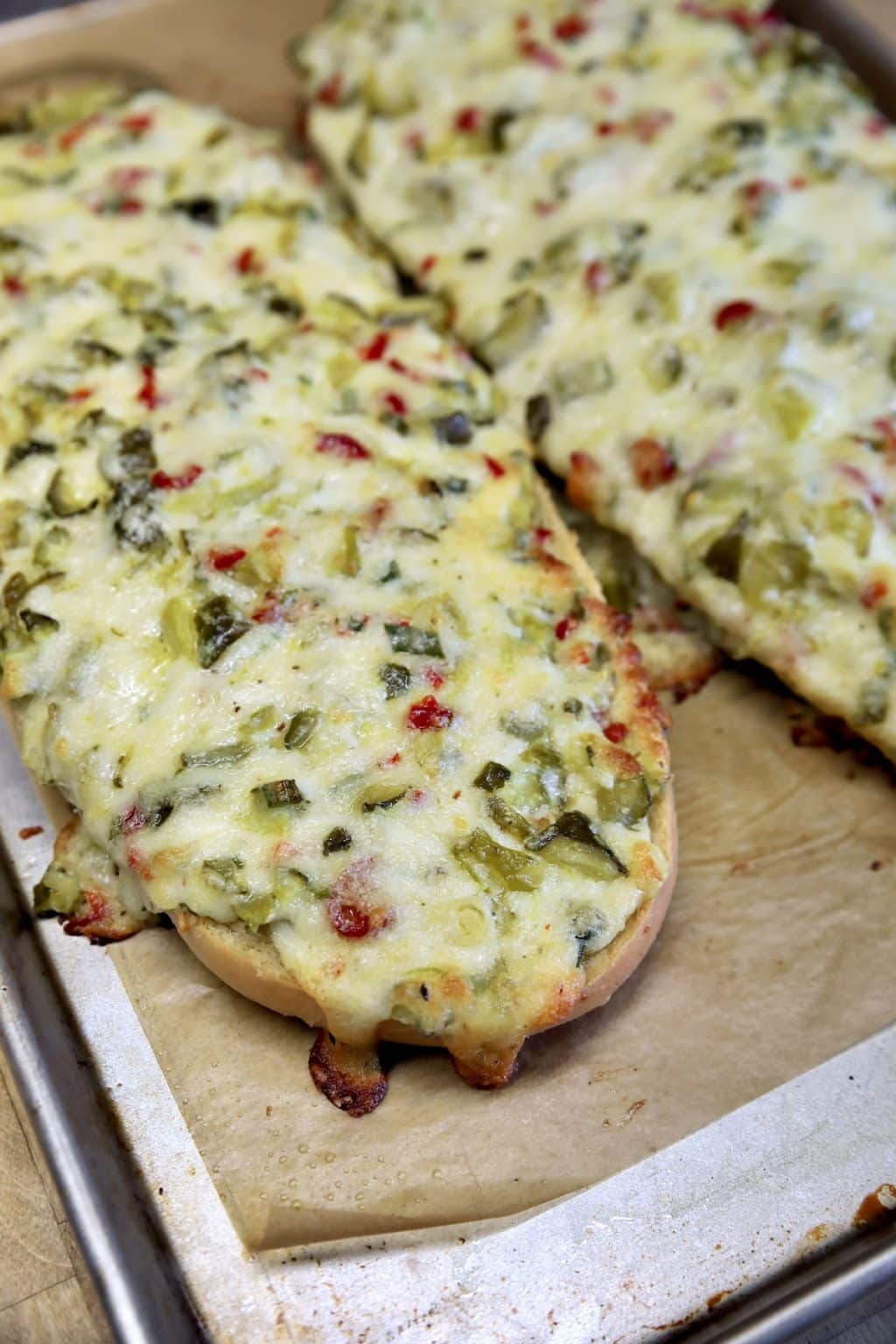 Cheesy Pickle Bread (Easy Appetizer for a Crowd) - Miss in the Kitchen