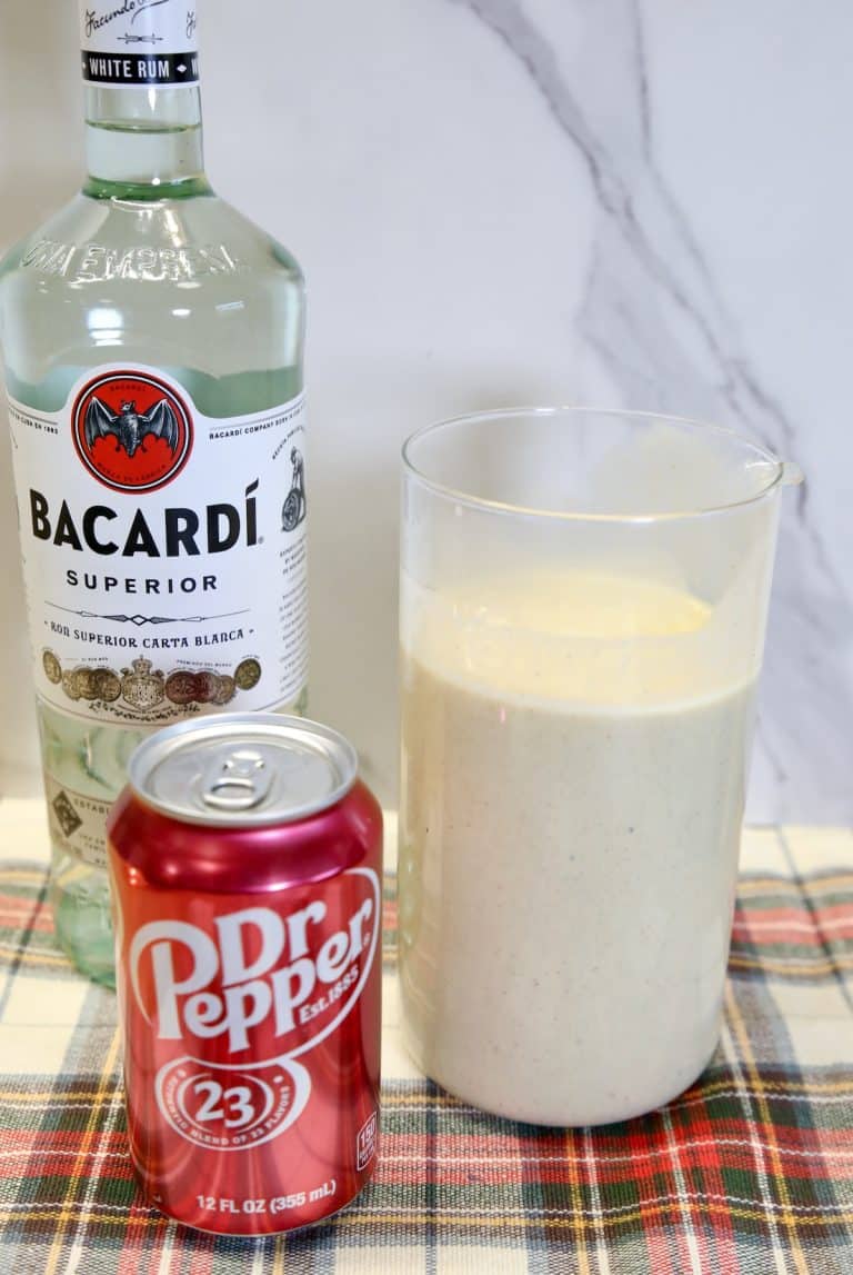 Doc Holliday Cocktail (Dirty Dr Pepper Eggnog & Rum Cocktail) - Miss in ...