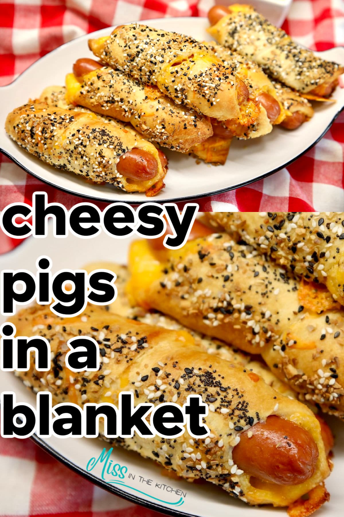 Cheesy Pigs in a Blanket (Quick & Easy) - Miss in the Kitchen