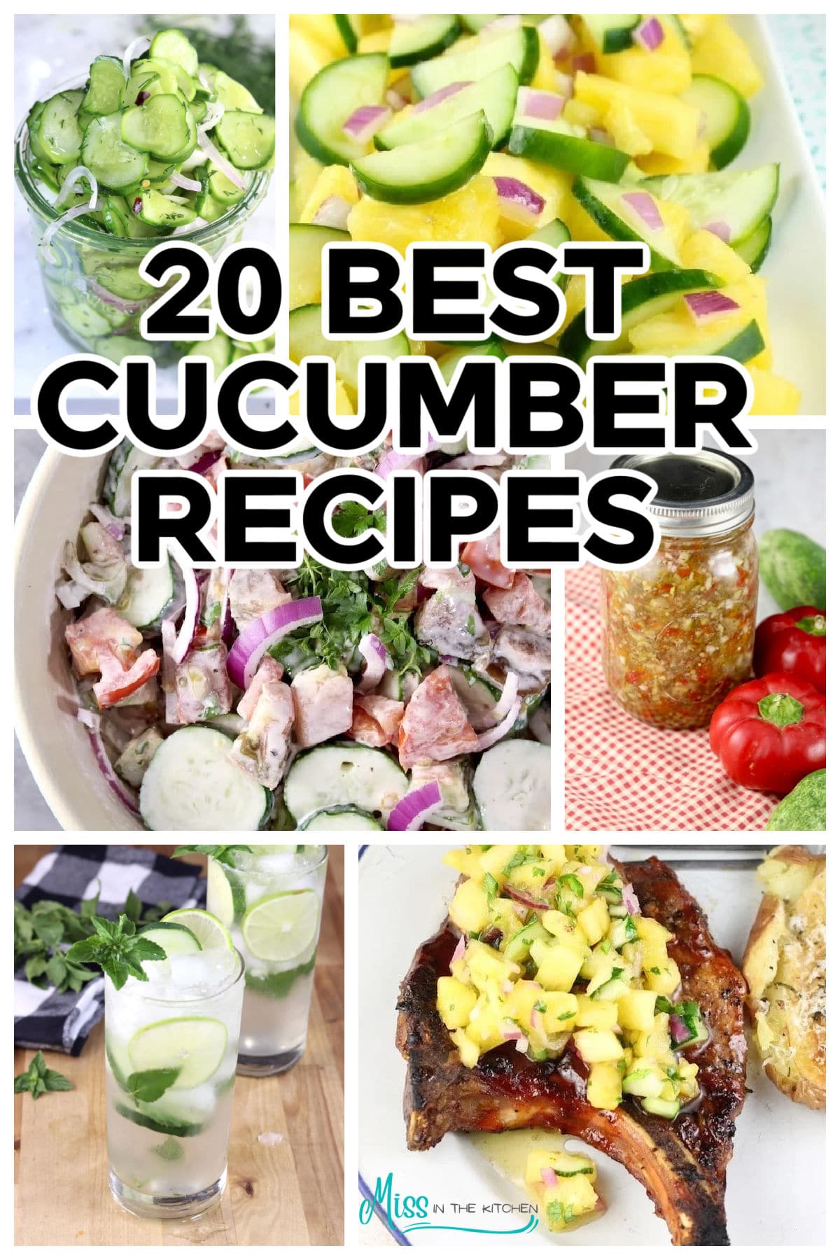 20 Quick & Refreshing Cucumber Recipes to make on repeat - Miss in the ...