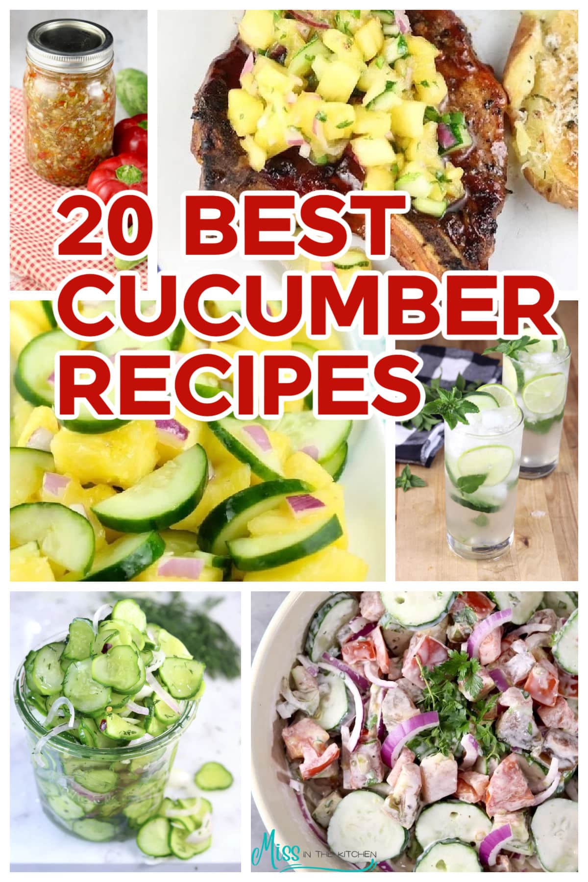 20 Quick & Refreshing Cucumber Recipes to make on repeat - Miss in the ...