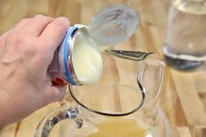 Creamy Lemonade (with Sweetened Condensed Milk) - Miss in the Kitchen