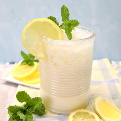 Creamy Lemonade (with Sweetened Condensed Milk) - Miss in the Kitchen