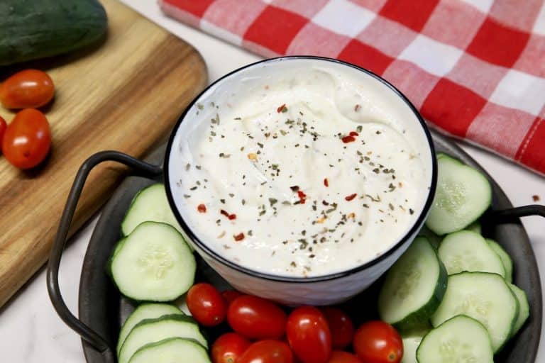 2 Ingredient Veggie Dip - Miss in the Kitchen