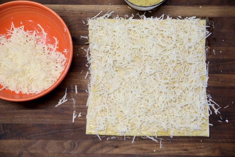 Puff Pastry Cheese Twists (Easy Appetizer) - Miss in the Kitchen