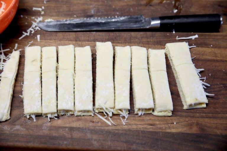 Puff Pastry Cheese Twists (Easy Appetizer) - Miss in the Kitchen