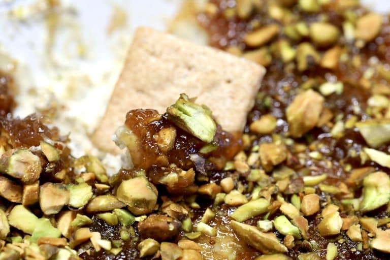 Boursin Fig Dip (with homemade garlic & herb cheese) - Miss in the Kitchen